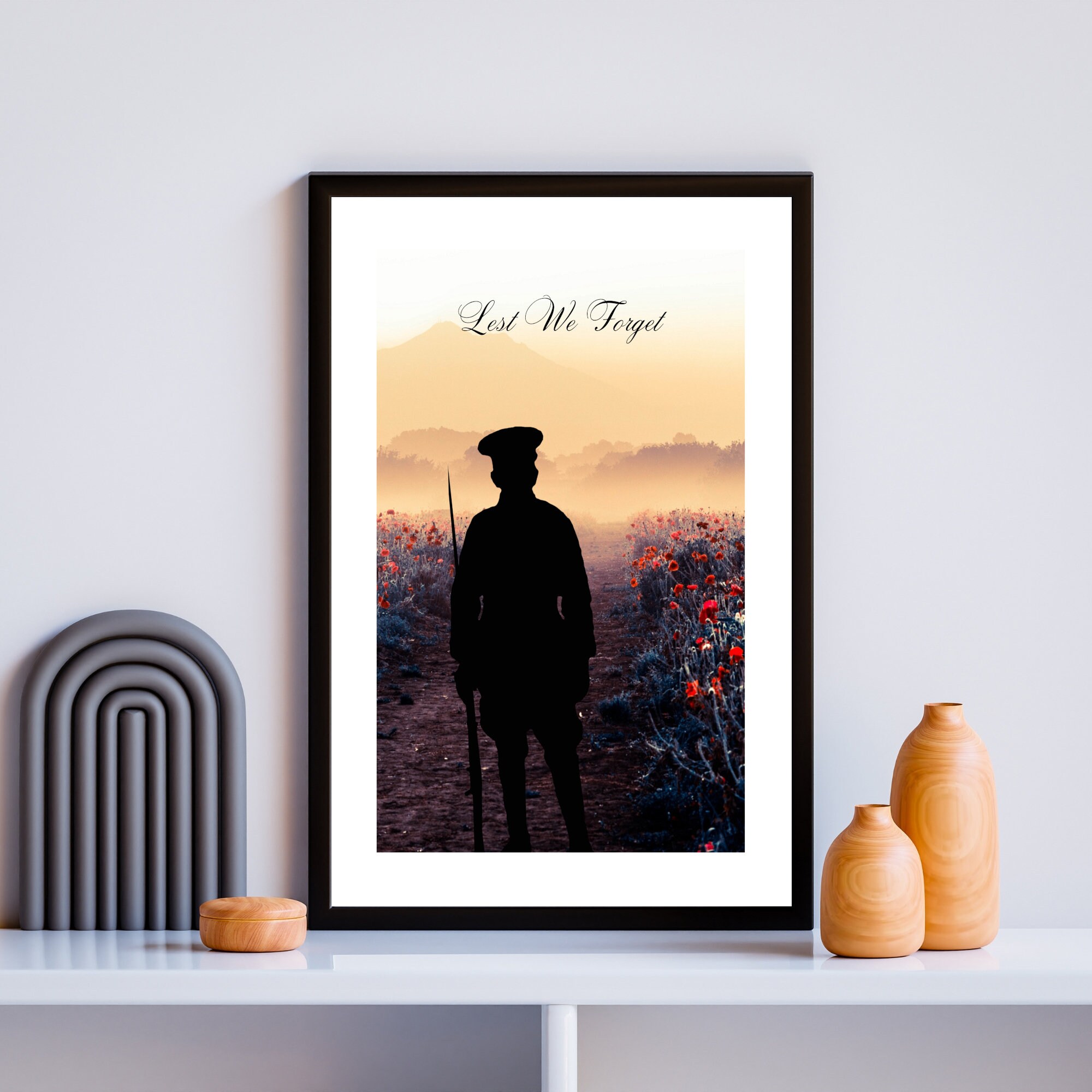 Lest We Forget Rememberance Day Poster Rememberance Day - Etsy