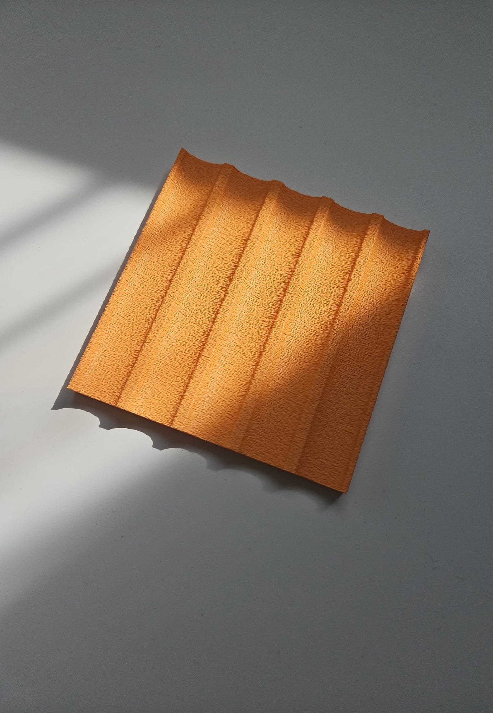 Wall Tiles - SQUARE-A Pastel Orange Colour - Etsy