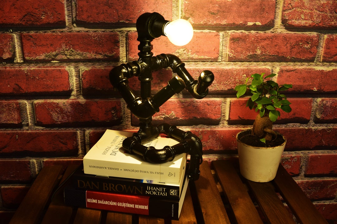 Pipe Man Desk Lamp, Mother's, Father's Day Gift, Gifts for Men Who Have ...