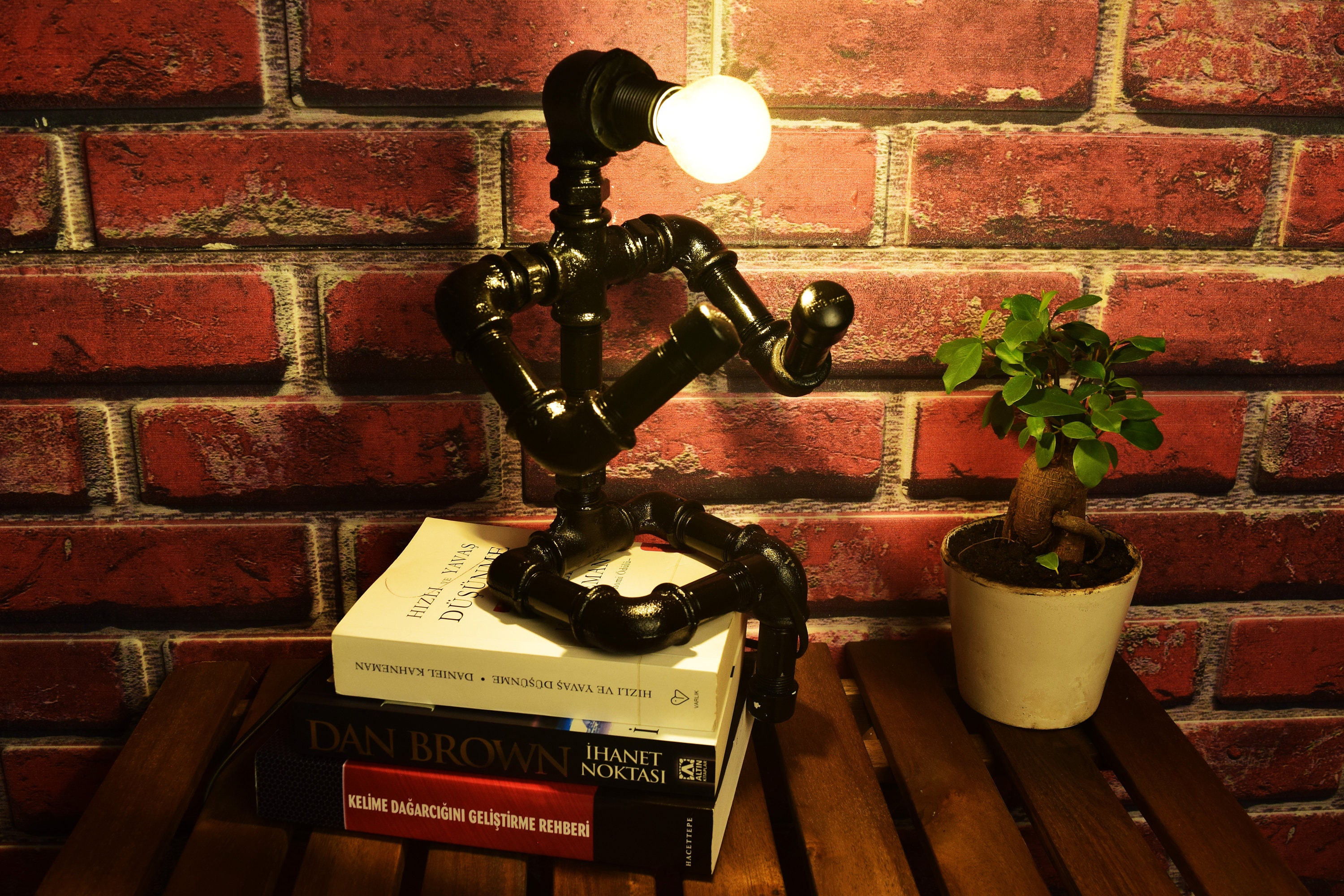 Pipe Man Desk Lamp, Valentine's Day Gift, Gifts for Men Who Have ...