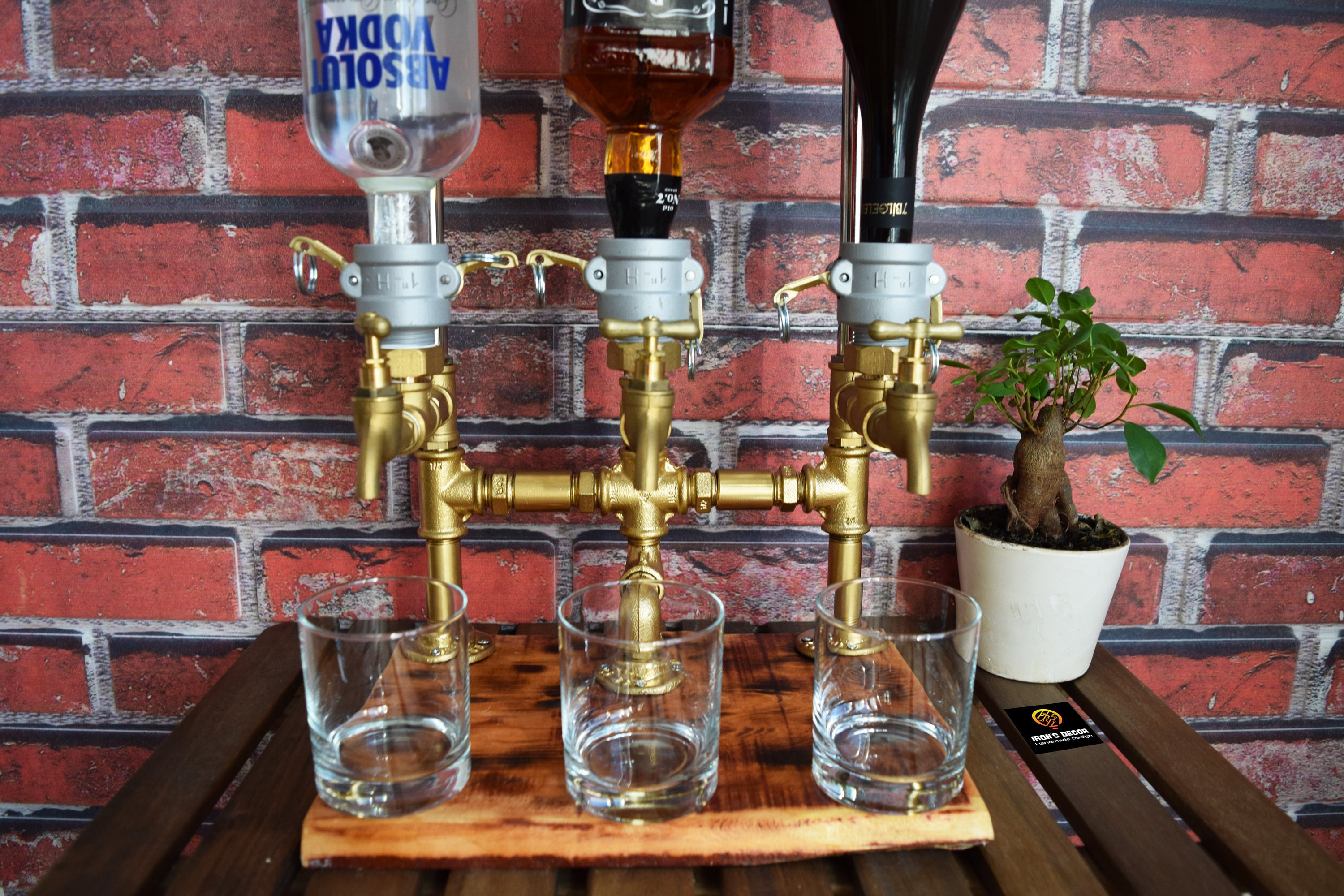 Wine Dispenser, Exclusive Unique Alcohol Dispenser, 100% Food-safe ...