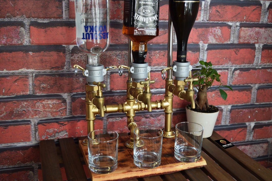 Bar Decoration, Exclusive Unique Alcohol Dispenser, 100% Food-safe ...