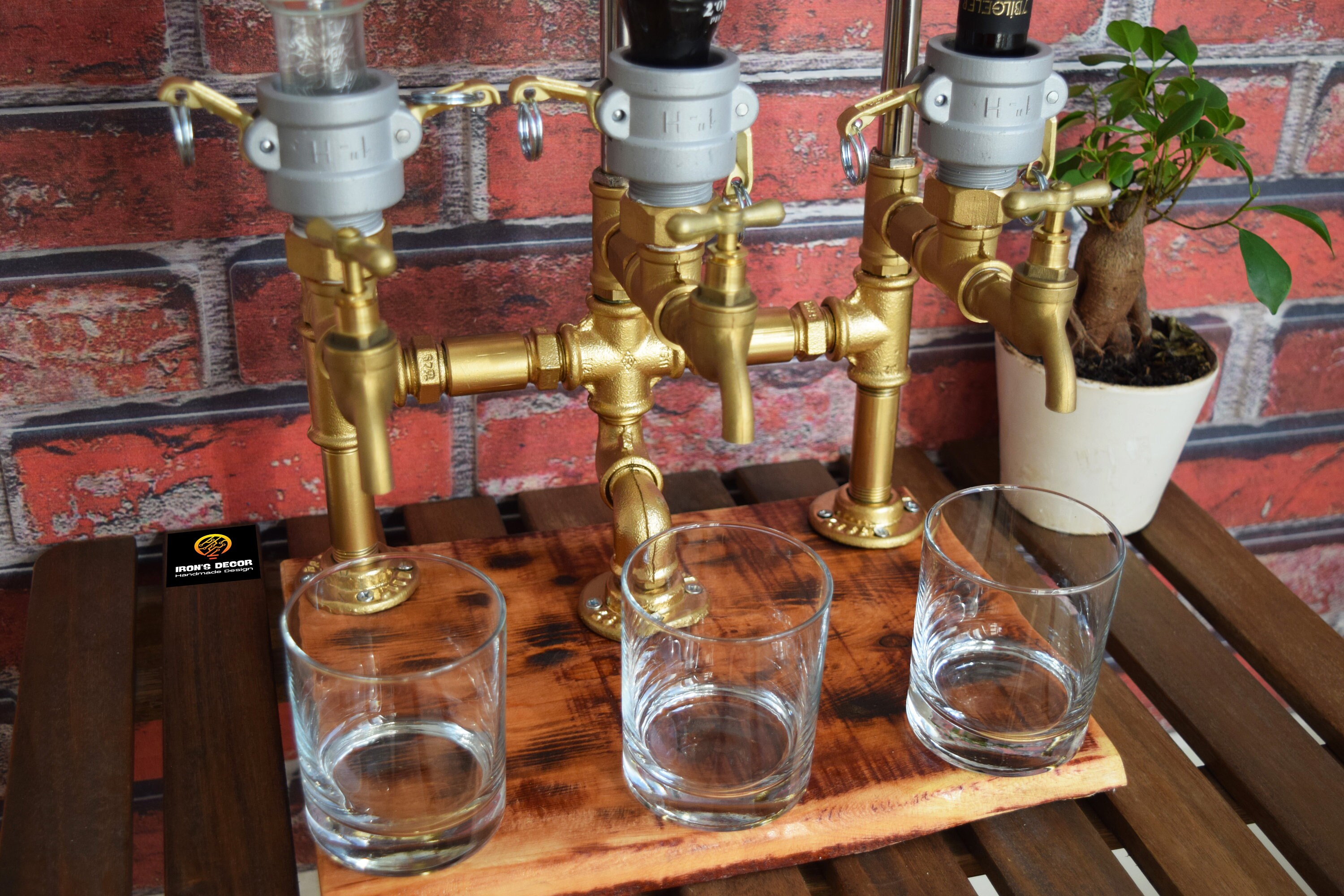 Bar Decoration Exclusive Unique Alcohol Dispenser 100% - Etsy