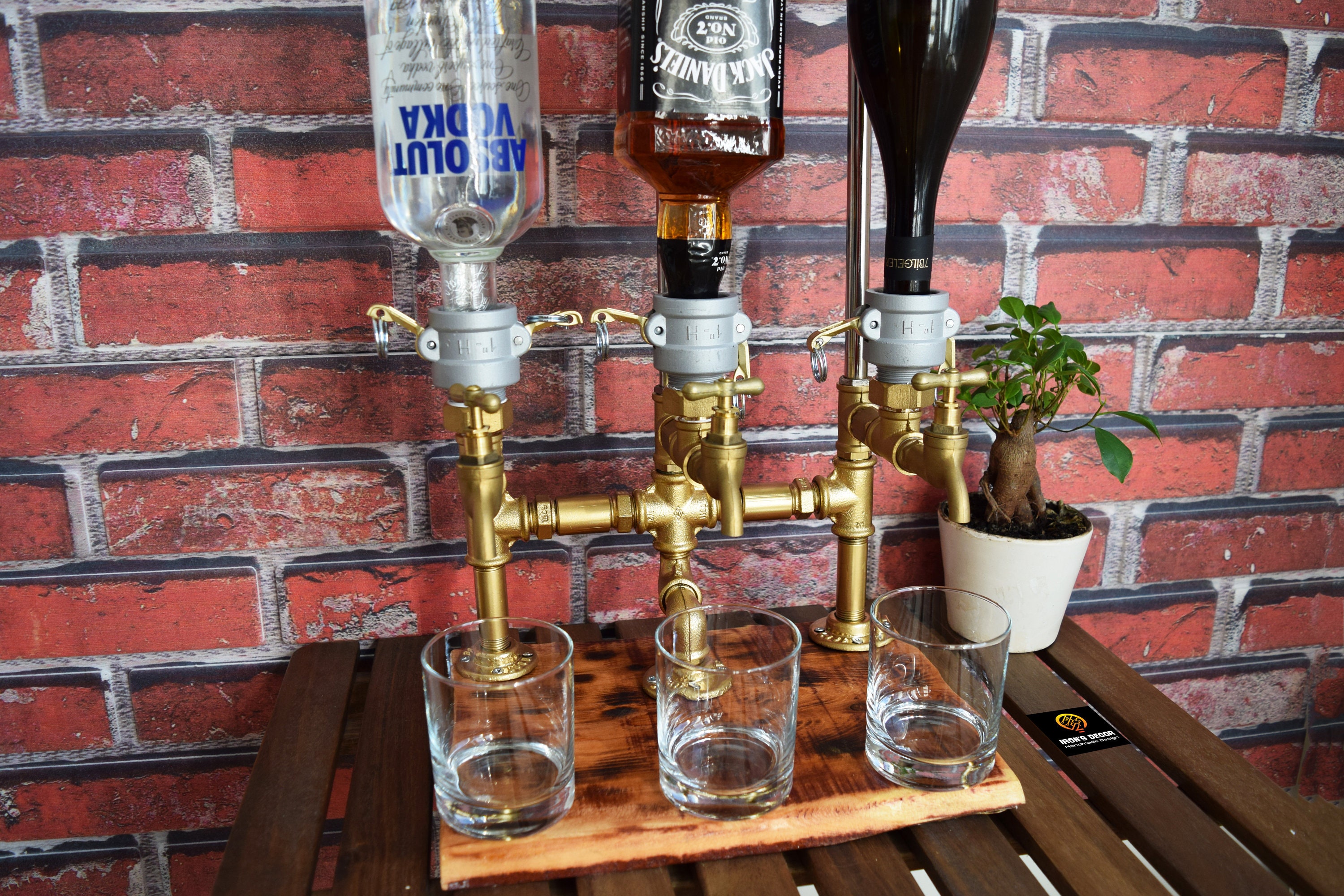 Wine Dispenser, Exclusive Unique Alcohol Dispenser, 100% Food-safe ...