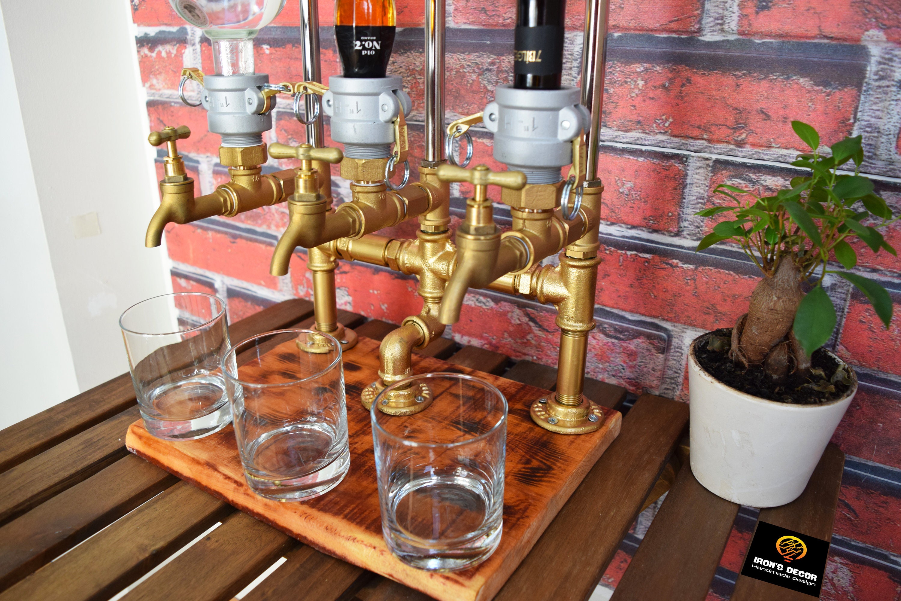 Wine Dispenser, Exclusive Unique Alcohol Dispenser, 100% Food-safe ...