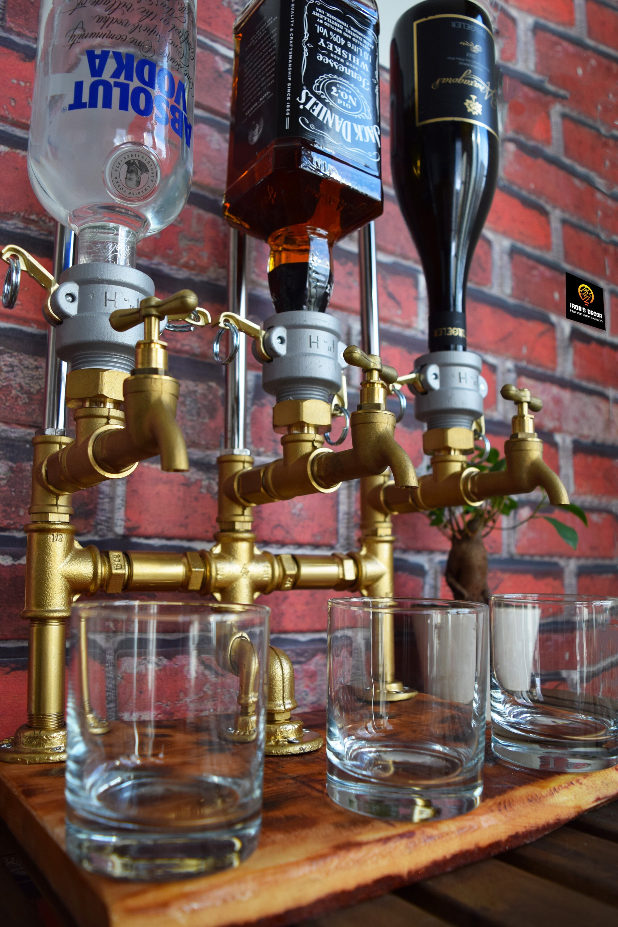 Bar Decoration Exclusive Unique Alcohol Dispenser 100% - Etsy