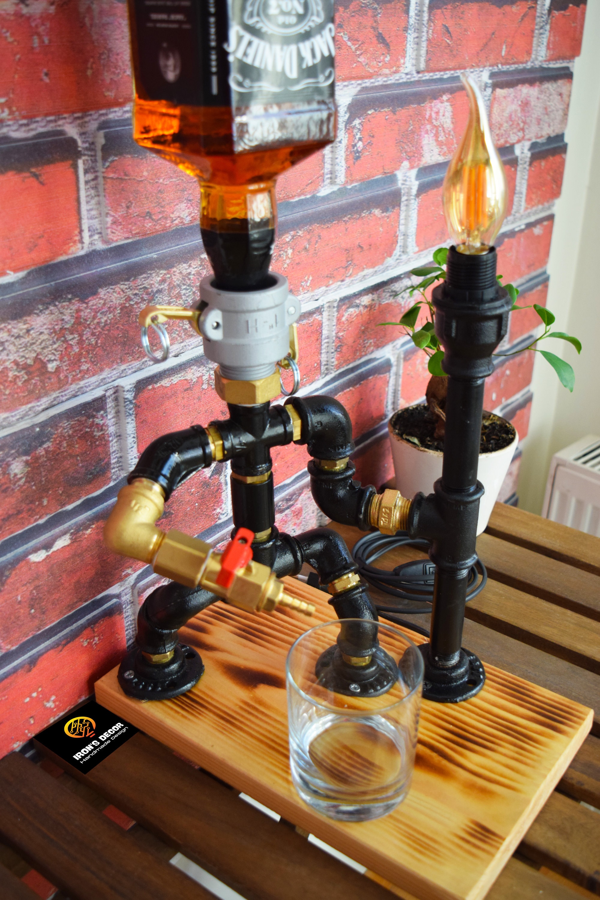 Whiskey Dispenser, Alcohol Dispenser, Whiskey Gift, Man Cave Decor ...