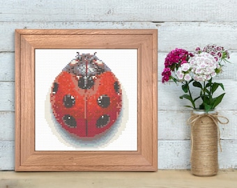 Ladybug Cross Stitch Pattern PDF - Digital Download - Etsy