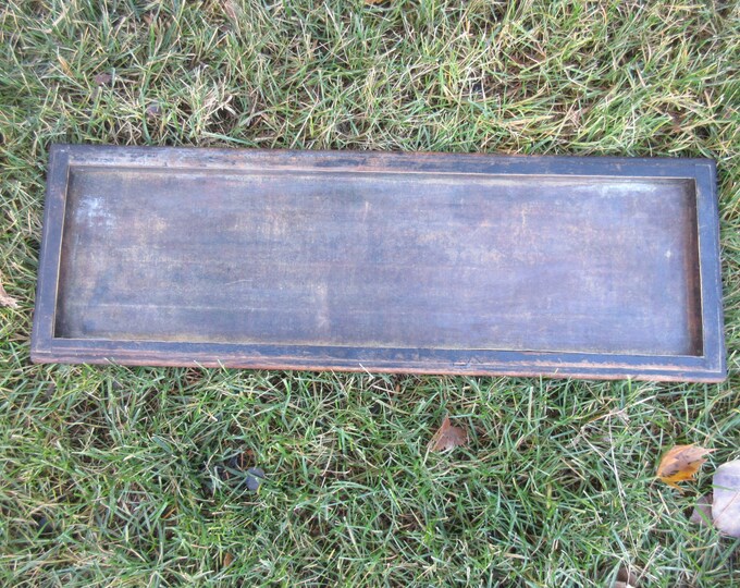 Antique Hamilton Letterpress Galley Tray - Brass & Wood - Etsy