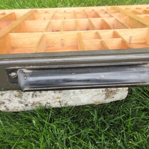 Antique Letterpress Thompson California Job Case, Type Case, Shadow Box ...