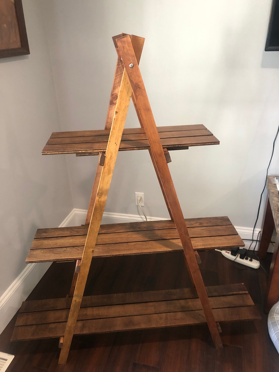 Folding Ladder Plant Stand - Etsy