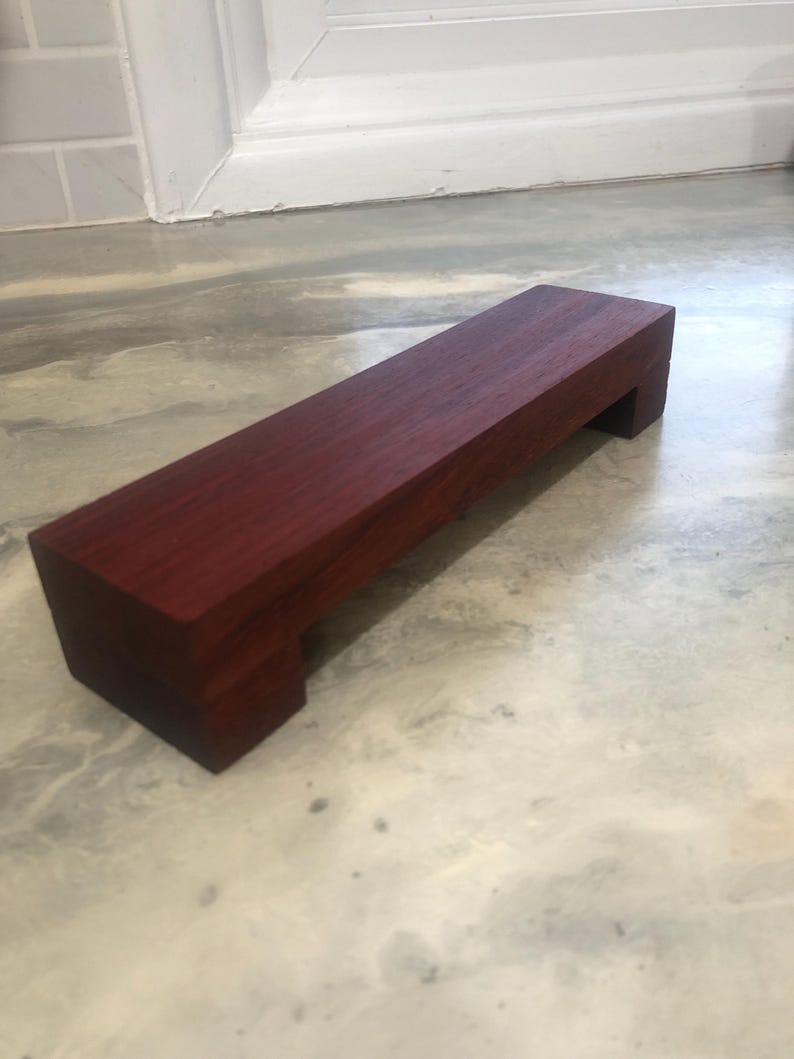 Wood Riser With Exotic Wood and Tung Oil Finish - Etsy