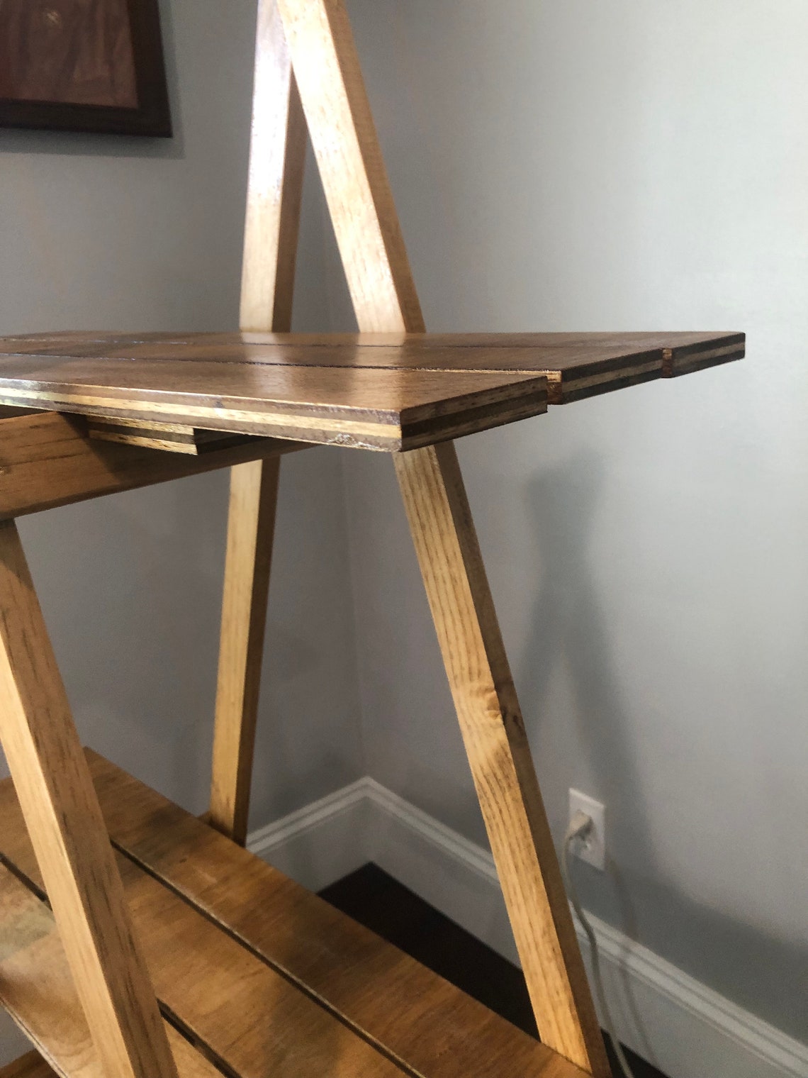Folding Ladder Plant Stand - Etsy