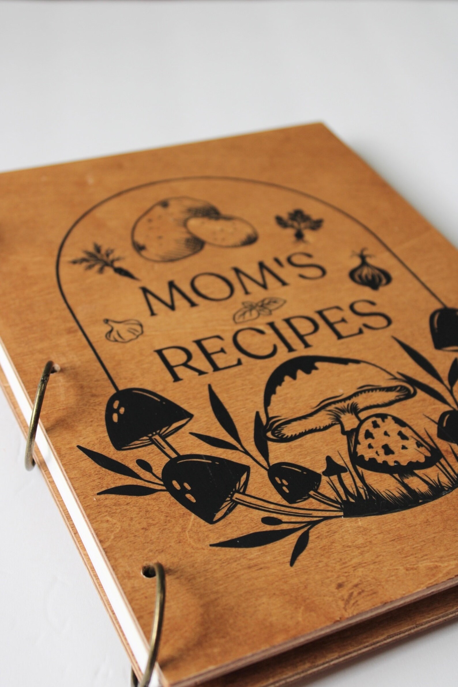 Personalized Wooden Recipe Book Family Recipes 9x12 Wooden Panels ...