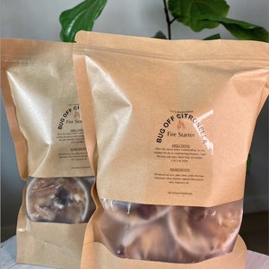 6 Pack Handmade Scented Fire Starters Fire Pit Campfire Kindling Eco ...