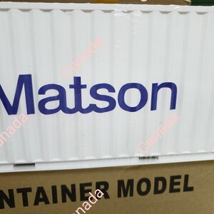30cm Matson 1:20 Shipping Container Model - Etsy