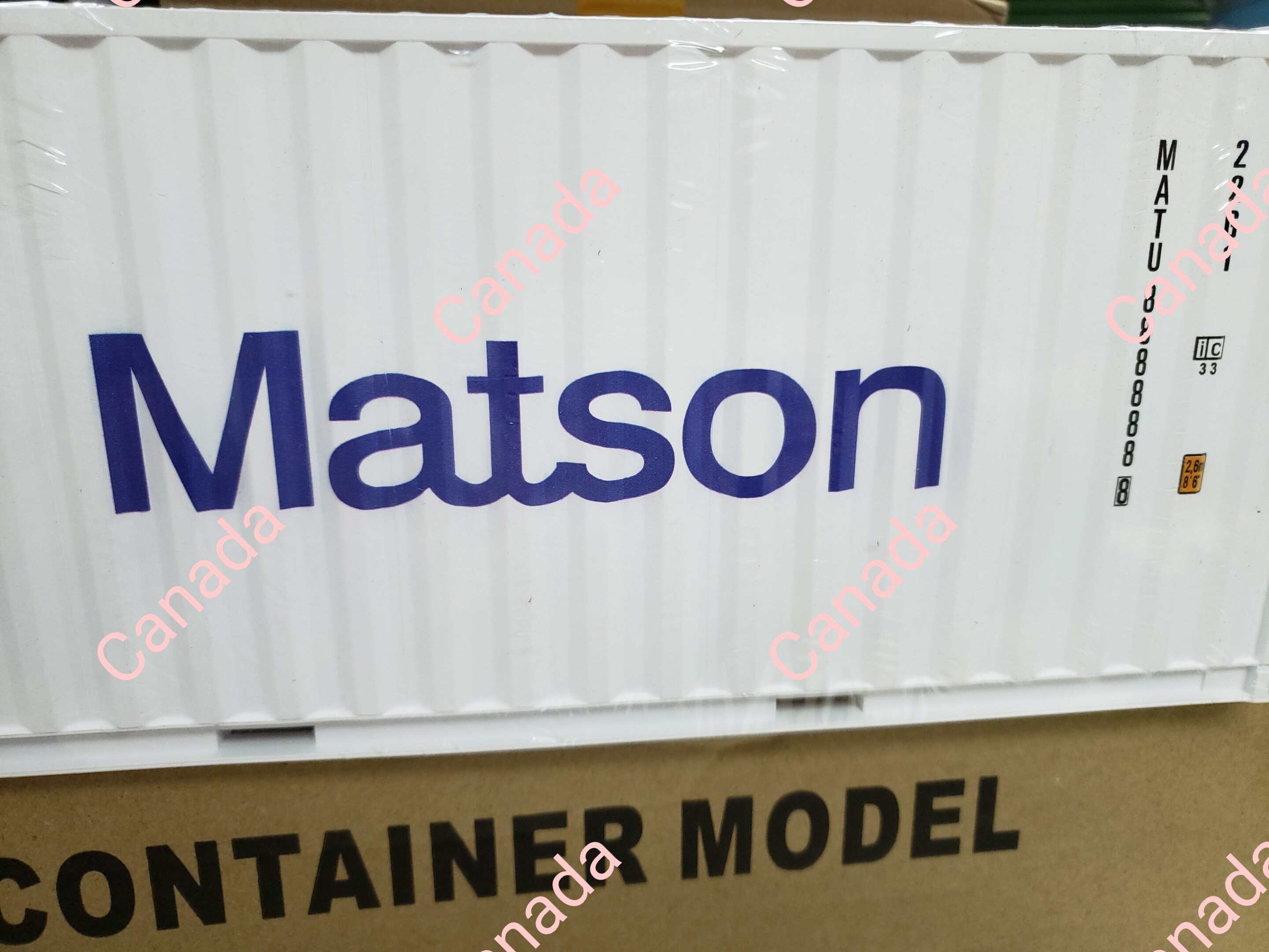 30cm Matson 1:20 Shipping Container Model - Etsy