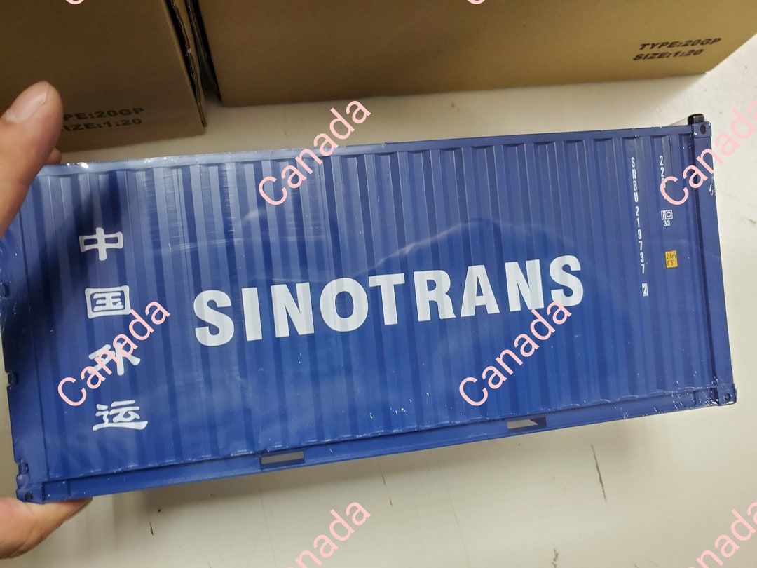 30cm Sinotrans 1:20 Sea Transport Cargo Shipping Container Model - Etsy