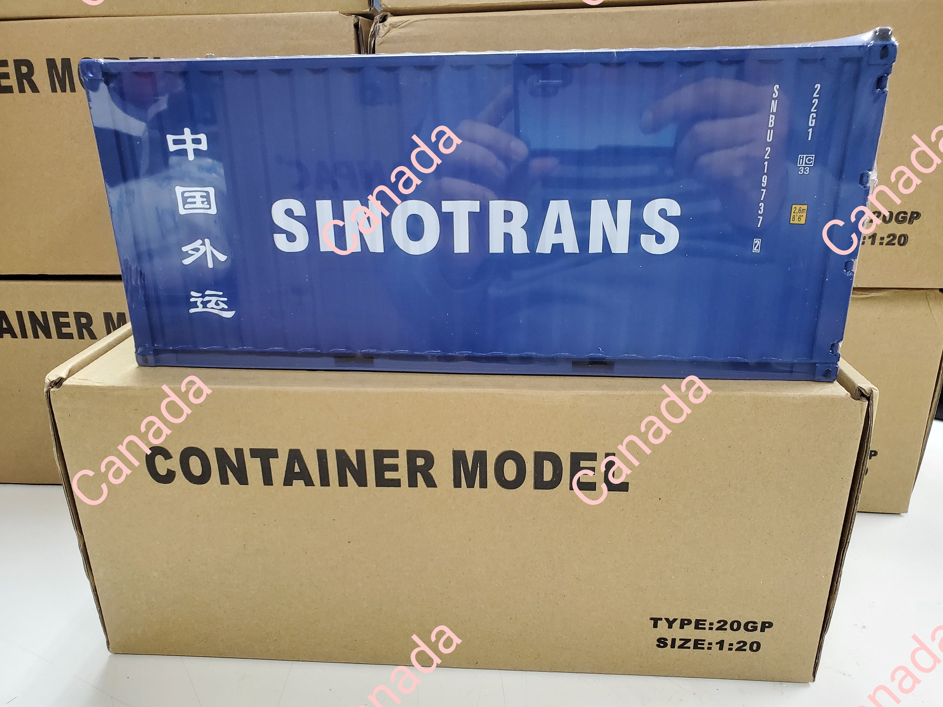 30cm Sinotrans 1:20 Sea Transport Cargo Shipping Container Model - Etsy