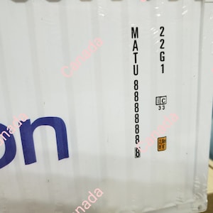 30cm Matson 1:20 Shipping Container Model - Etsy