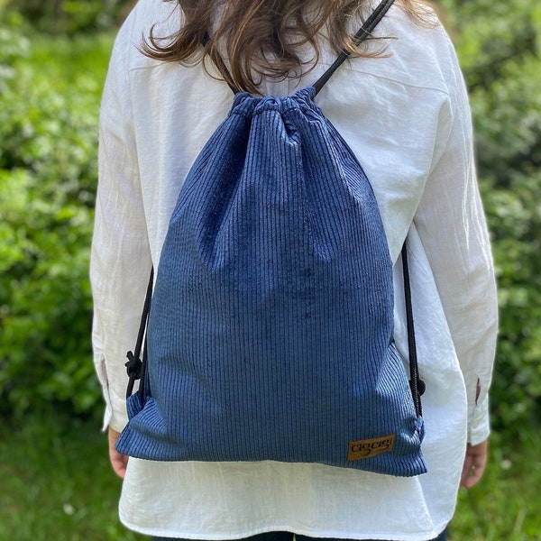 Drawstring Backpack - Etsy
