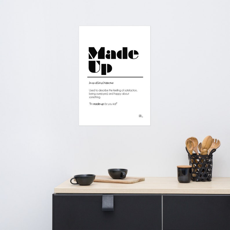 Scouse Word Definition Poster: Made Up - Etsy