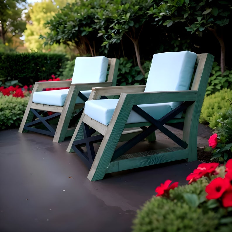 Wooden Chair Assembly Plan: Download PDF for Garden or Dining Room ...