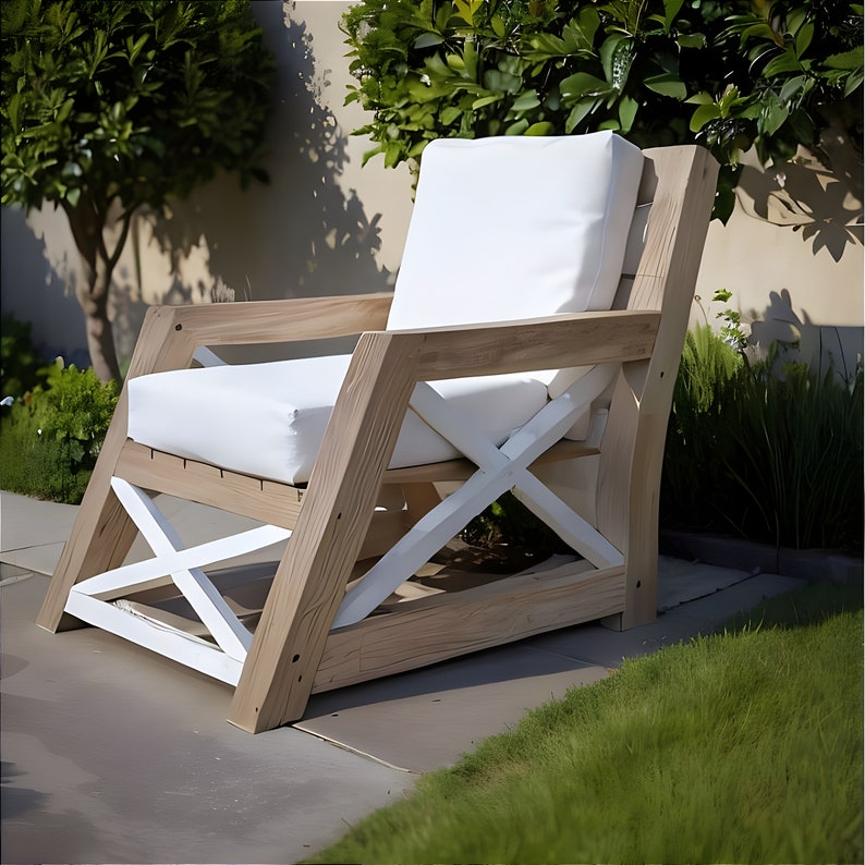 Wooden Chair Assembly Plan: Download PDF for Garden or Dining Room ...