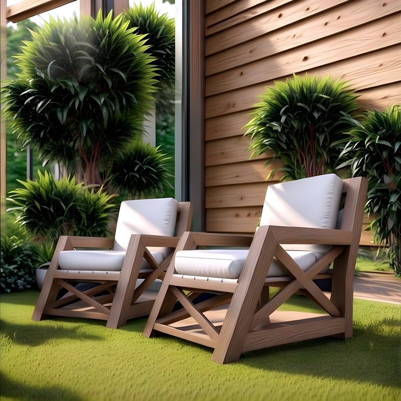 Wooden Chair Assembly Plan: Download PDF for Garden or Dining Room ...