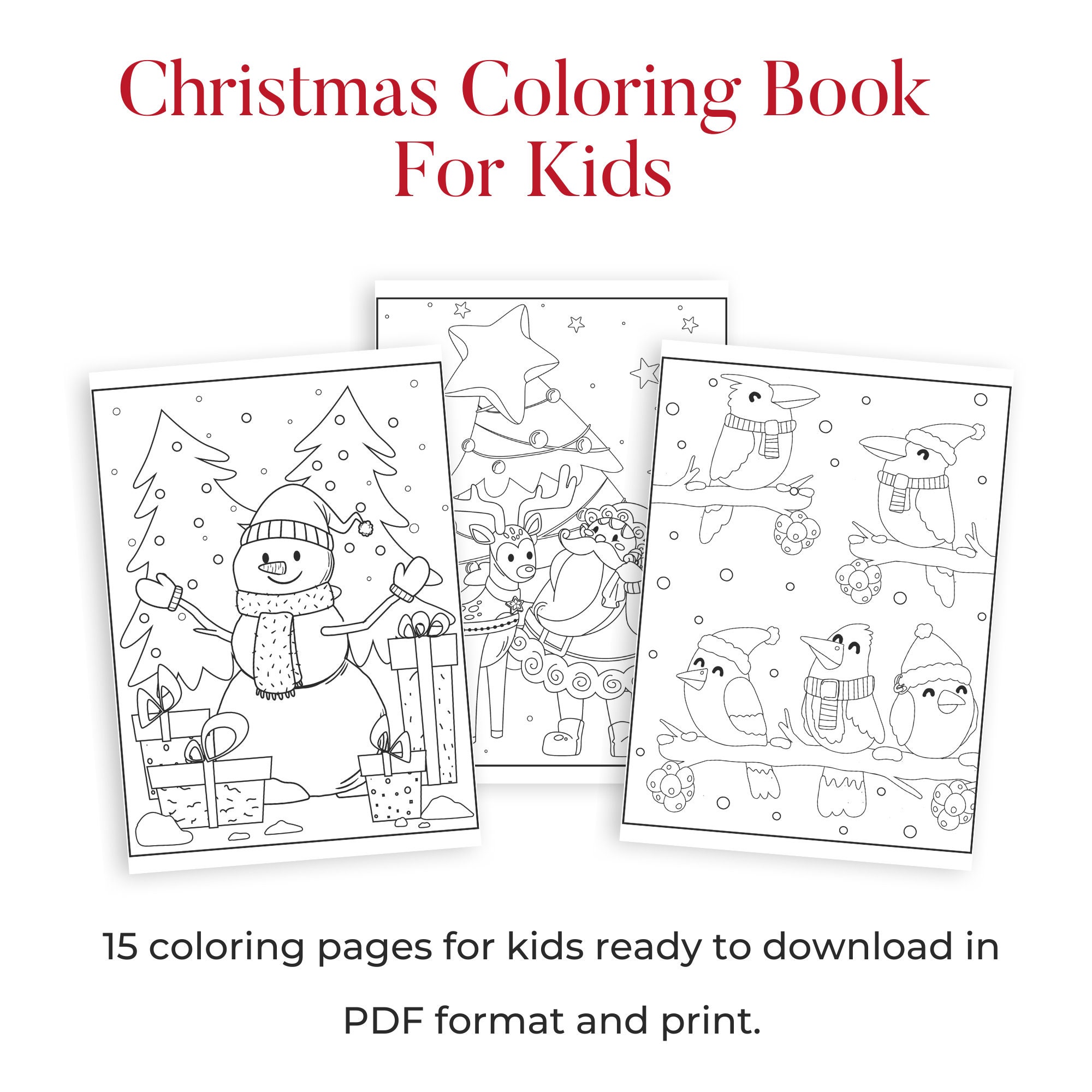 Christmas Coloring Pages, Christmas Printables, Christmas Activities ...