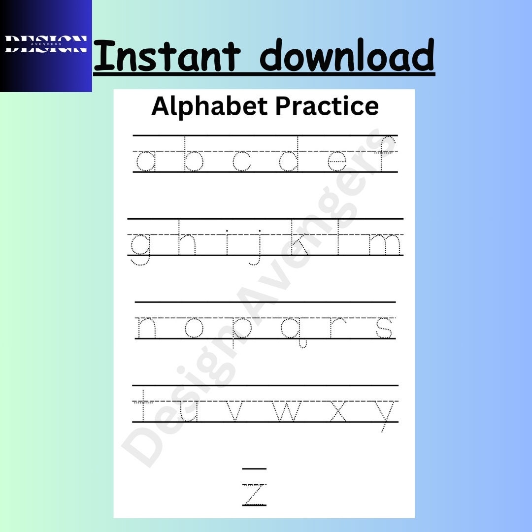 Alphabet Tracing Worksheets, Abc Handwriting Worksheets, Letter Tracing ...