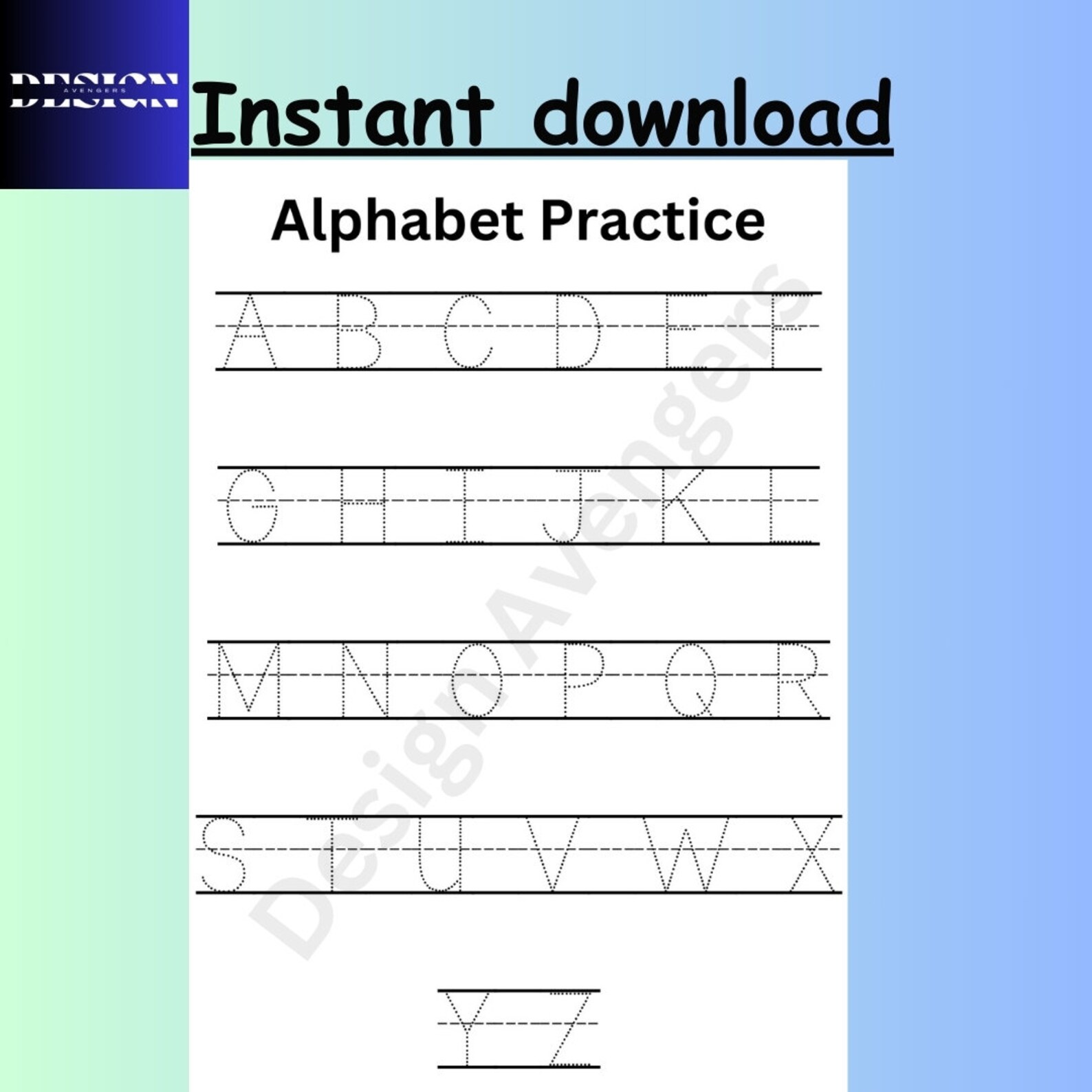 Alphabet Tracing Worksheets, Abc Handwriting Worksheets, Letter Tracing ...