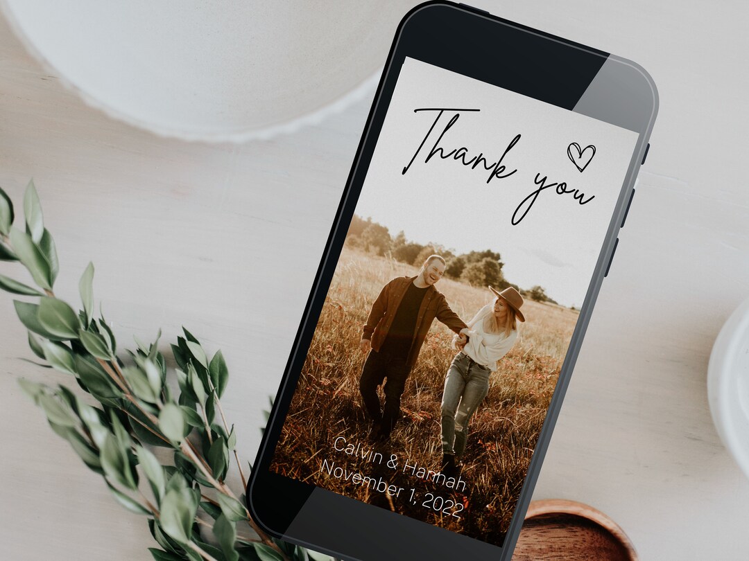 Electronic Thank You Card, Digital Birthday Card, Birthday Ecard ...