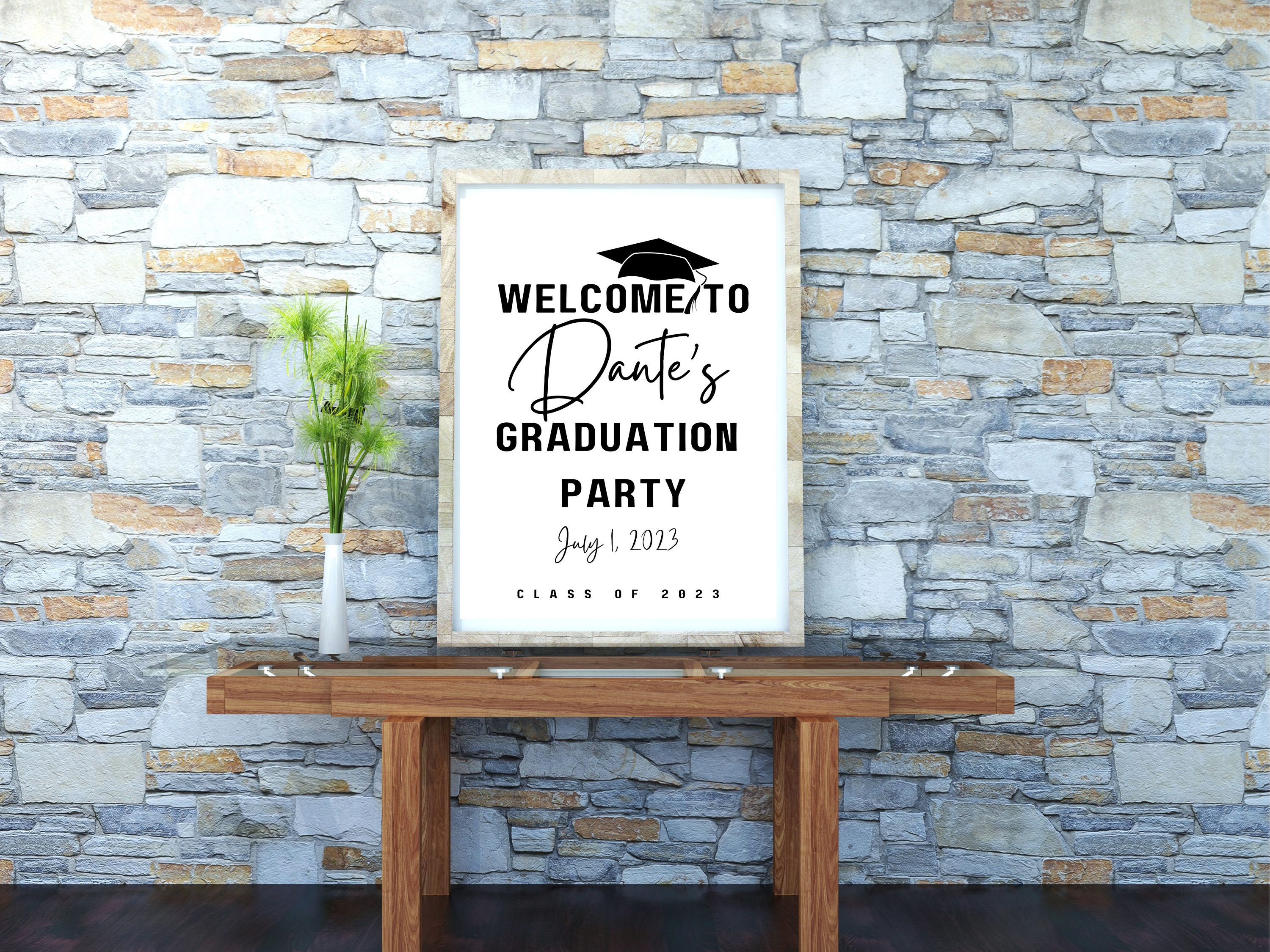 Graduation Party Welcome Sign, Graduation Welcome Poster, Graduation ...