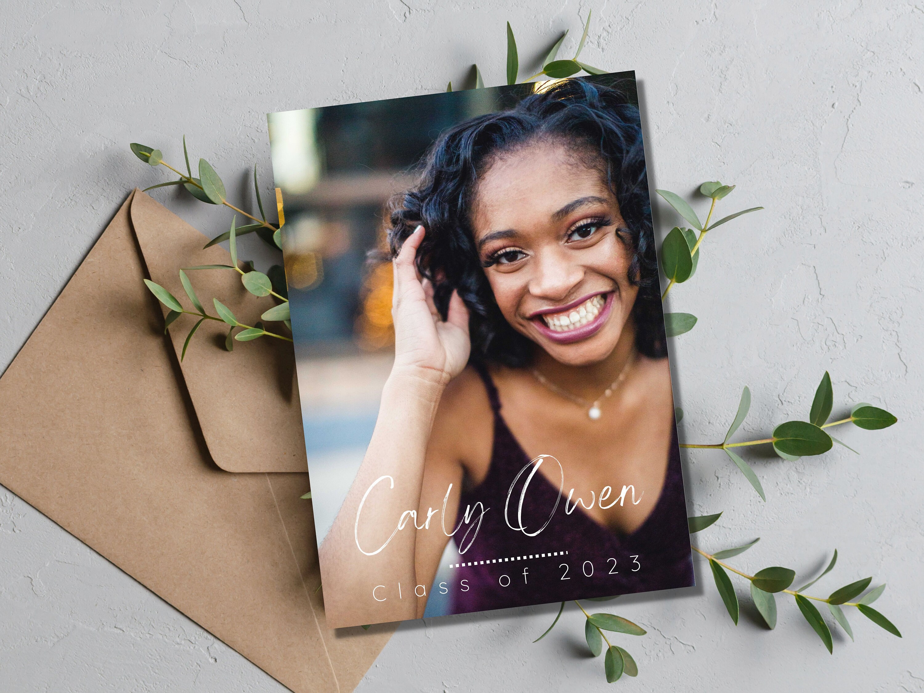 Minimalist Graduation Announcement, Grad Announcement 2023, Class of ...