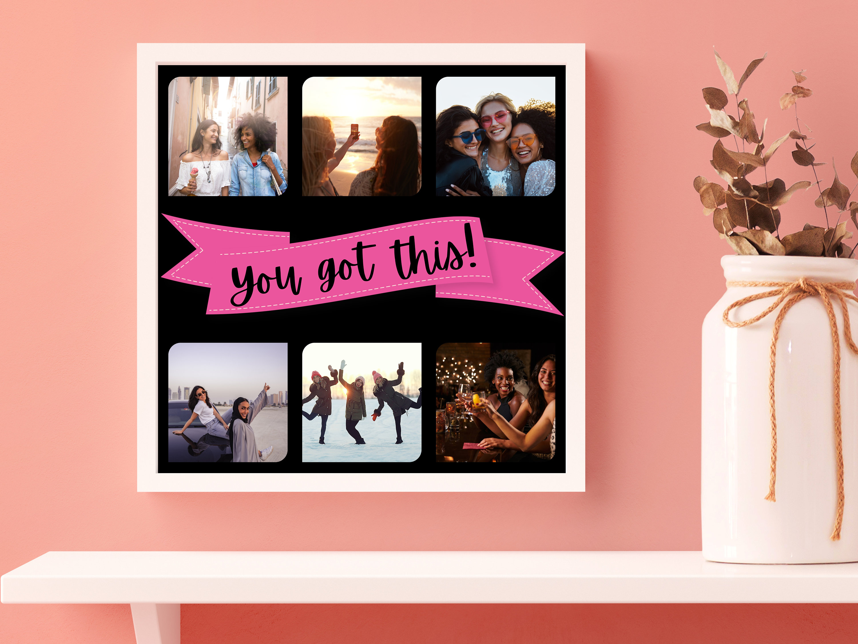 Personalized Photo Collage, Photo Collage Gift, Canva Personalized ...