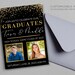 Twin Graduation Announcement, Grad Invitation, Class of 2023 ...