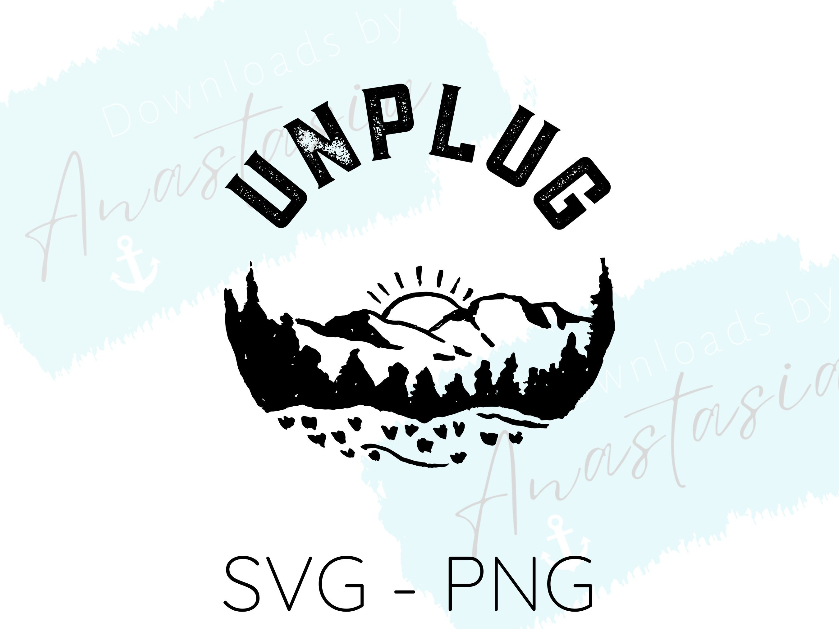 Unplug SVG All Peopled Out SVG PNG Nope Not Today Svg Not - Etsy