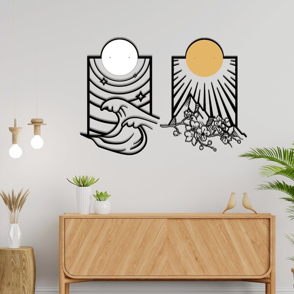 Metal Sun Decor - Etsy