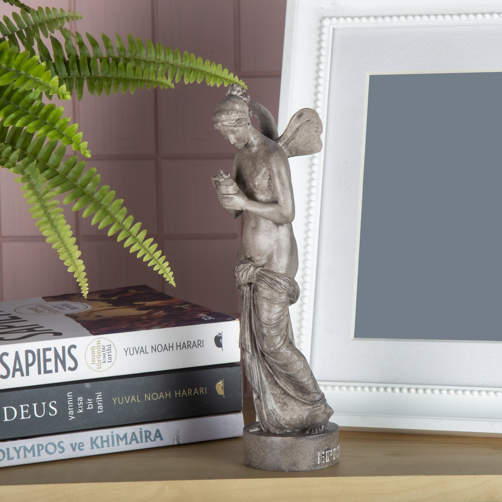 The Greek Goddess of Soul Psyche Statue With Angel Wings, Roman ...