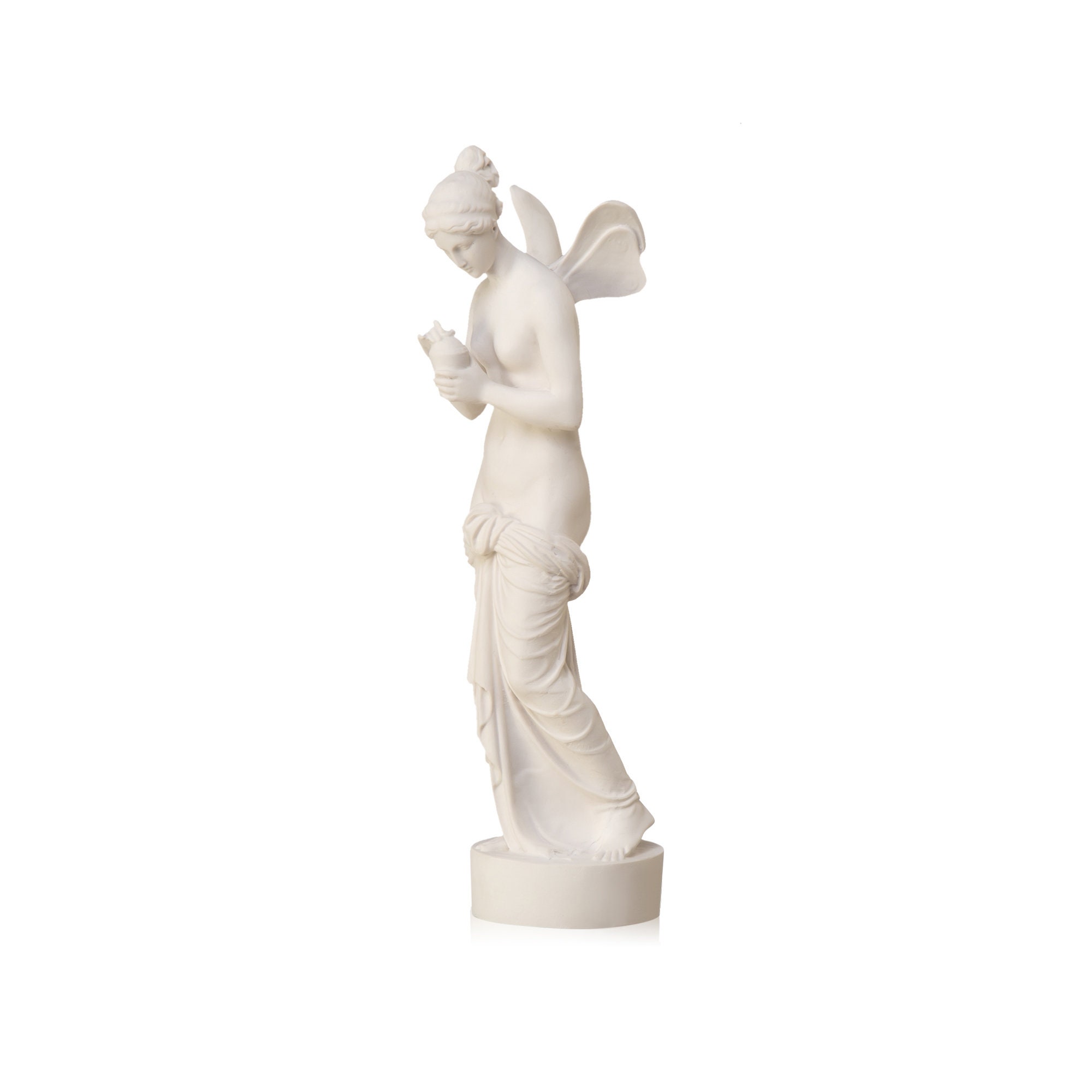Psyche, the Greek Goddess of Soul Statue With Angel Wings, Roman ...