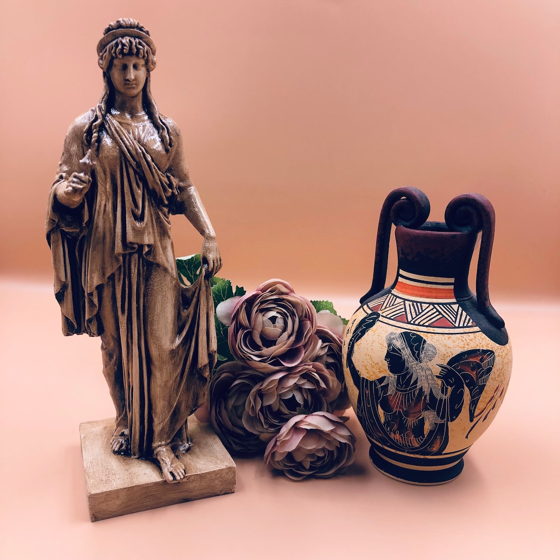Elpis Greek Goddess of Hope Ancient Greek Statue Aged Model - Etsy