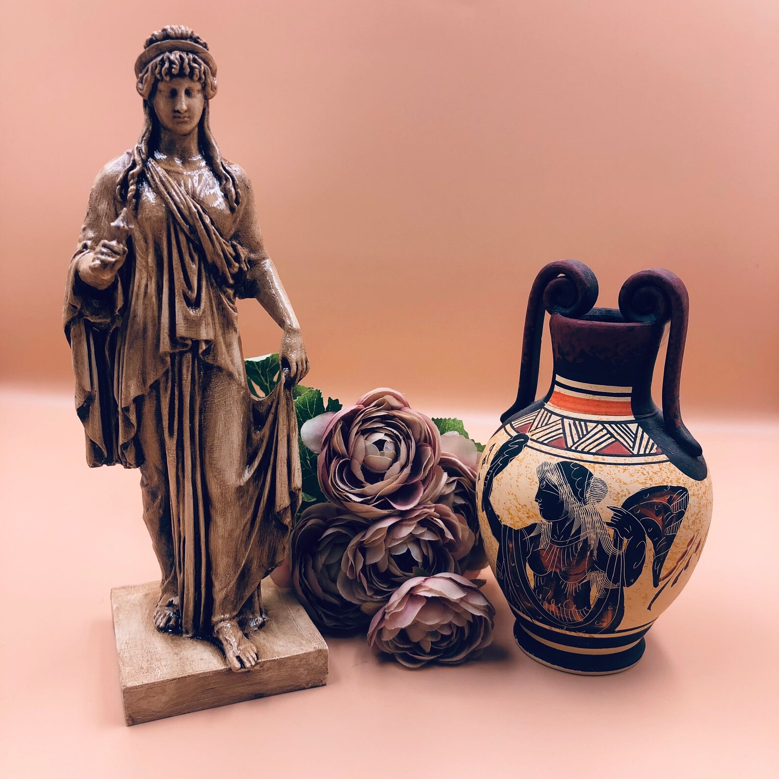 Elpis, Greek Goddess of Hope, Ancient Greek Statue Aged Model - Etsy UK