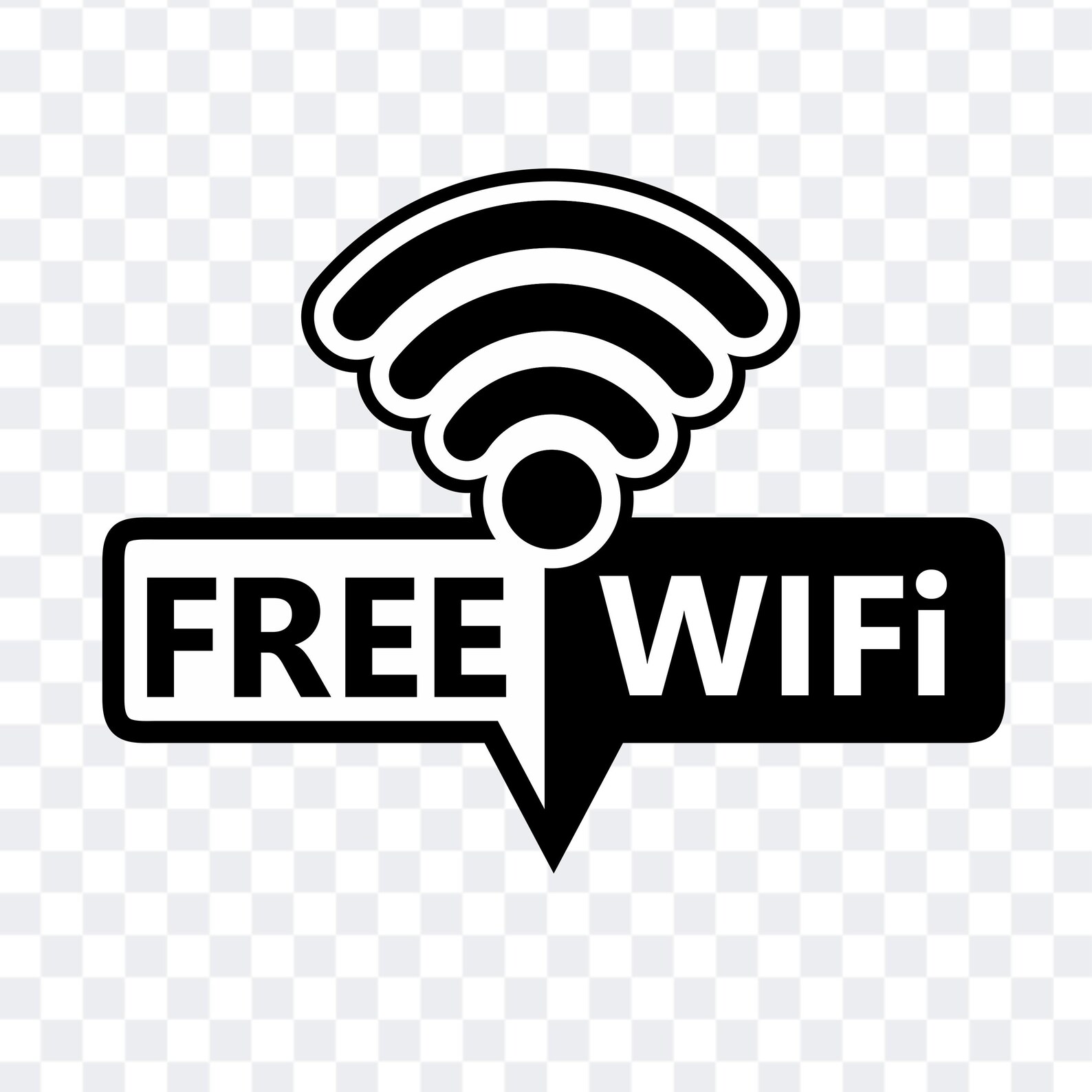 Free Wifi SVG Bundle, Free Wifi Clipart, Free Wifi Vector, Free Wifi ...