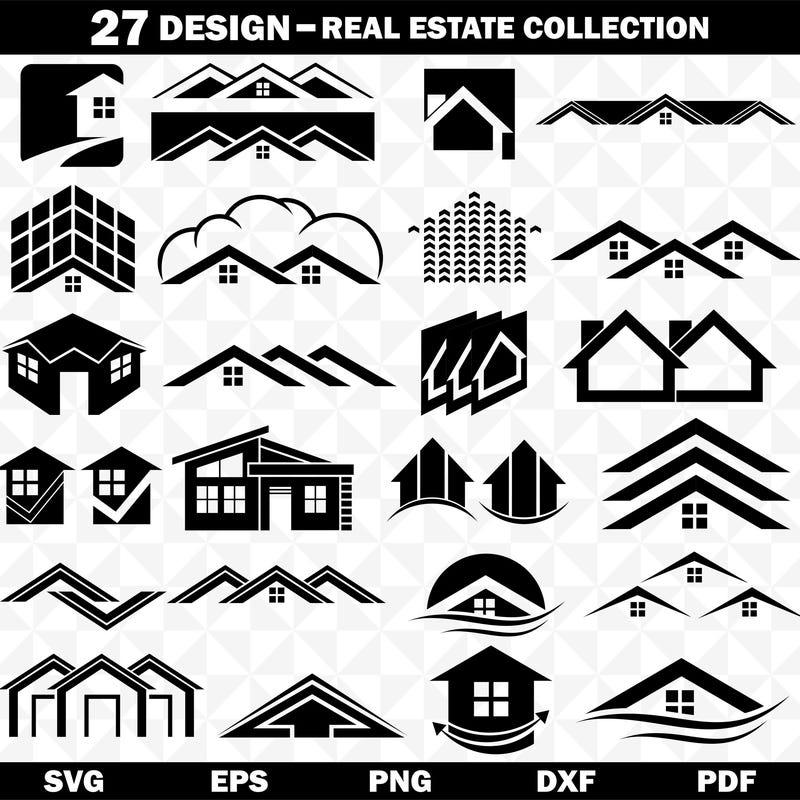 Real Estate Svg - Etsy