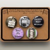 Funny Shakespearean Insult Pin Badges Set of 5 Funny Gift for Writer ...
