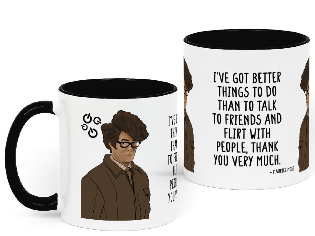 Maurice Moss IT Crowd Mug, Nerdy Geeky Computer Gift - Etsy