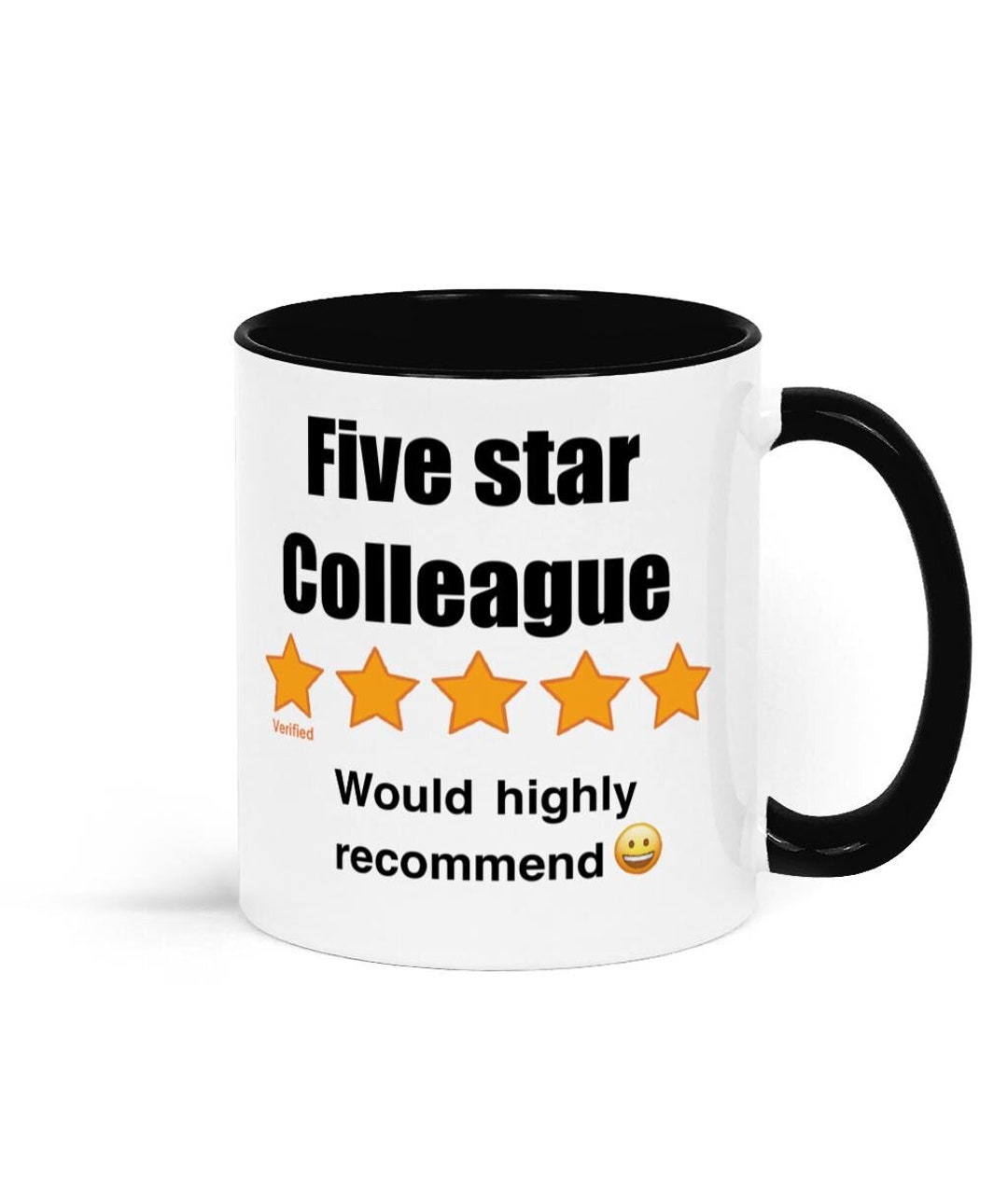 Secret Santa Gift for Colleague Funny Coworker Review Mug Funny Secret ...