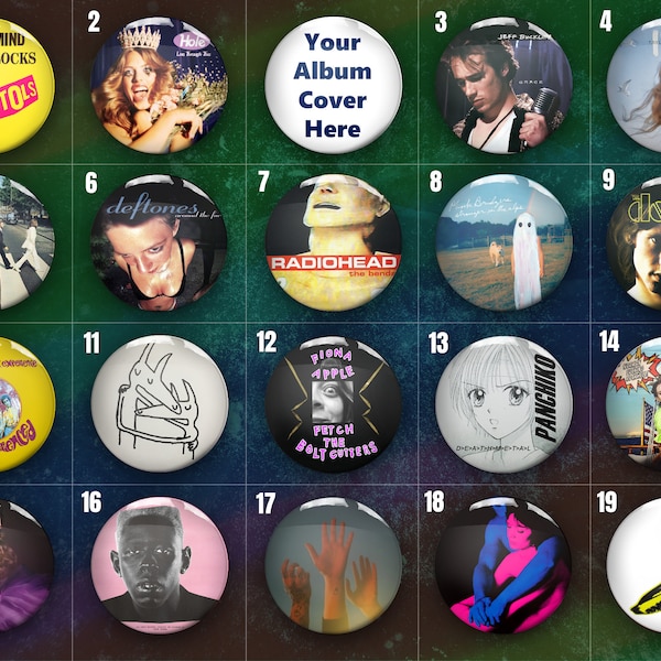 Music Buttons - Etsy