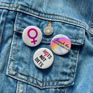 Women's Rights Pin Bagdes | Feminist | Activist | Equality | Friend ...